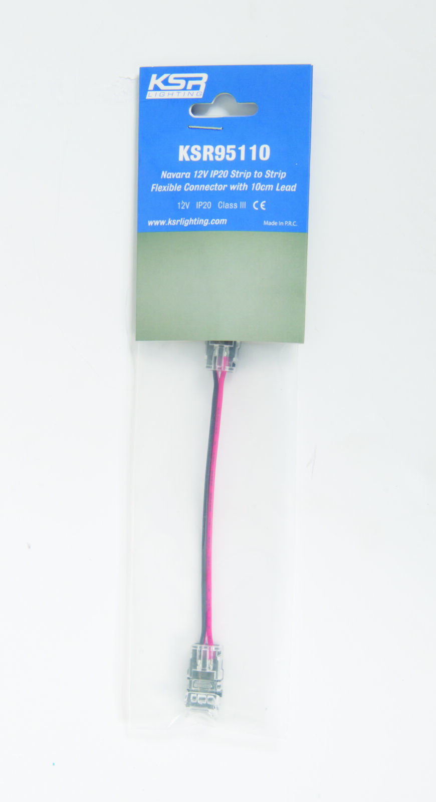 LED Strip Accessories | KSR Lighting KSR95110 Ip20 Strip To Wire ...