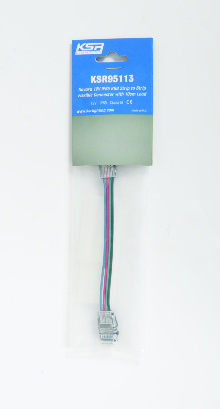 LED Strip Accessories | KSR Lighting KSR95113 IP65 Strip To Wire ...