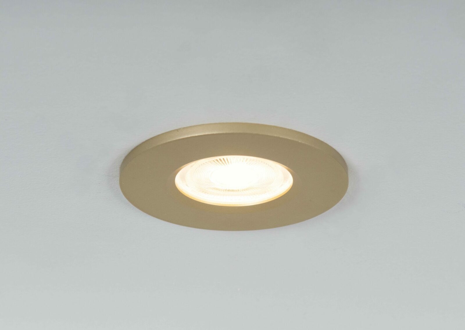 GU10 Fixed Bezels | SATIN BRASS BEZEL | ES Lighting