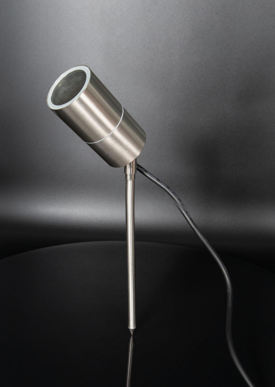 Spikelights | Coastal Stainless Steel GU10 Single Spike Light | ES Lighting
