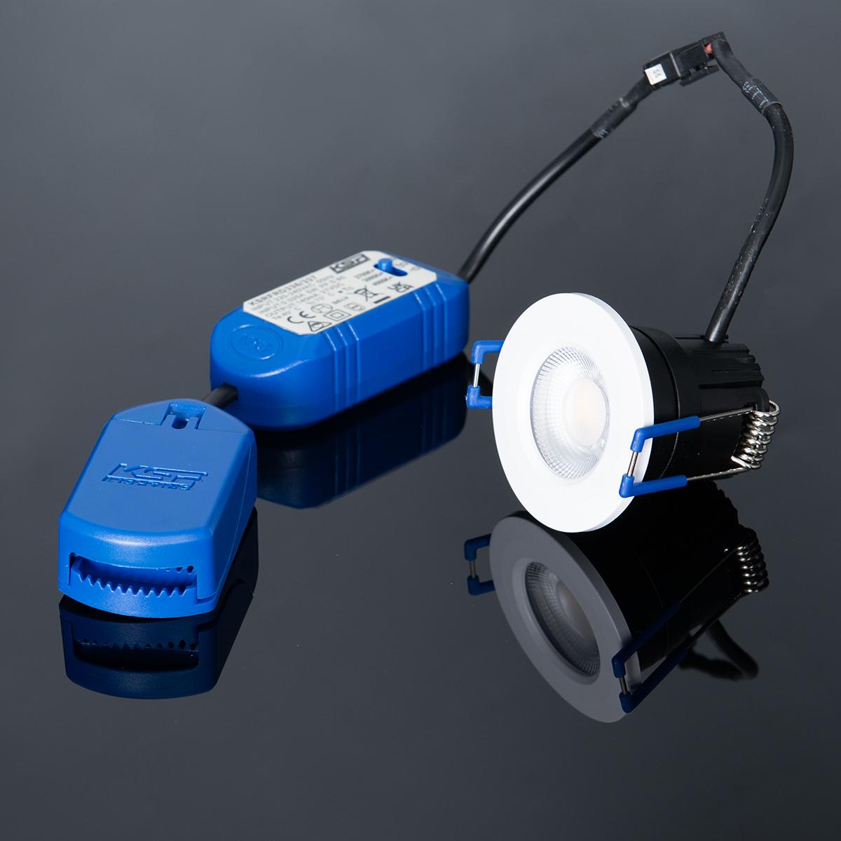 Fire Rated Integrated LED Downlights | 5W 3CCT LED MINI DOWNLIGHT | ES ...